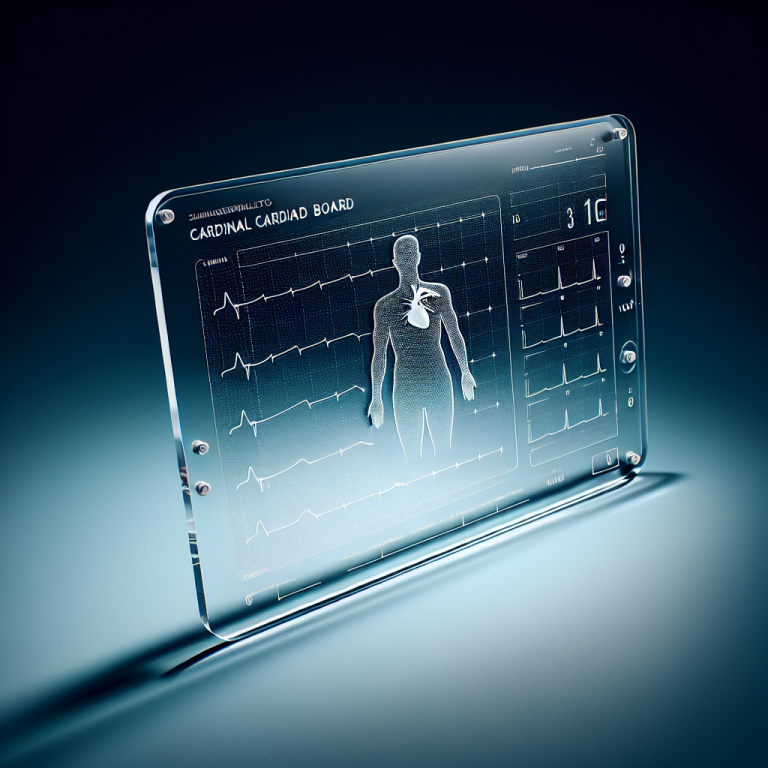 Cardiac Board: Cardinal Detecto's Clear Acrylic Solution